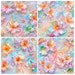 Watercolor Pastel Flower Digital Paper, Seamless Floral Pattern ...