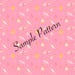 Baby Girl Moon and Stars in Pinks Digital Paper, Seamless Pink Stars ...