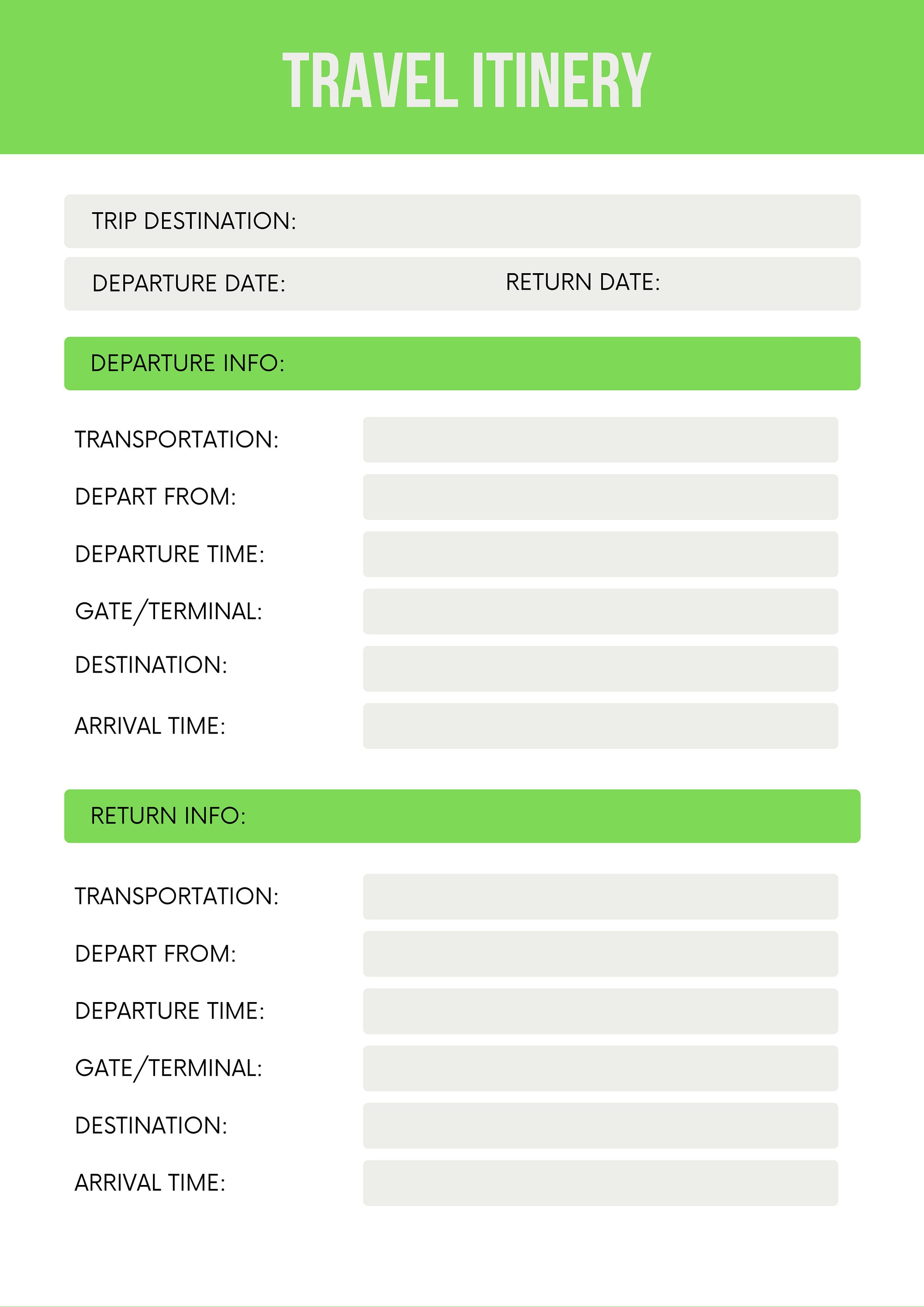 Travel Planner Travel Journal Travel Journal Digital Travel Journal ...