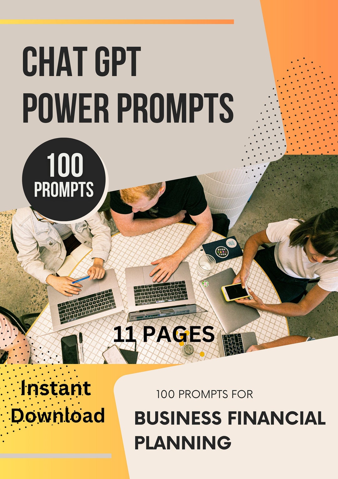 Chat GPT Power Prompts Business Financial Planning Grow - Etsy UK