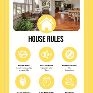 Airbnb & Host Printable Editable Signs | Editable Airbnb Welcome - Etsy