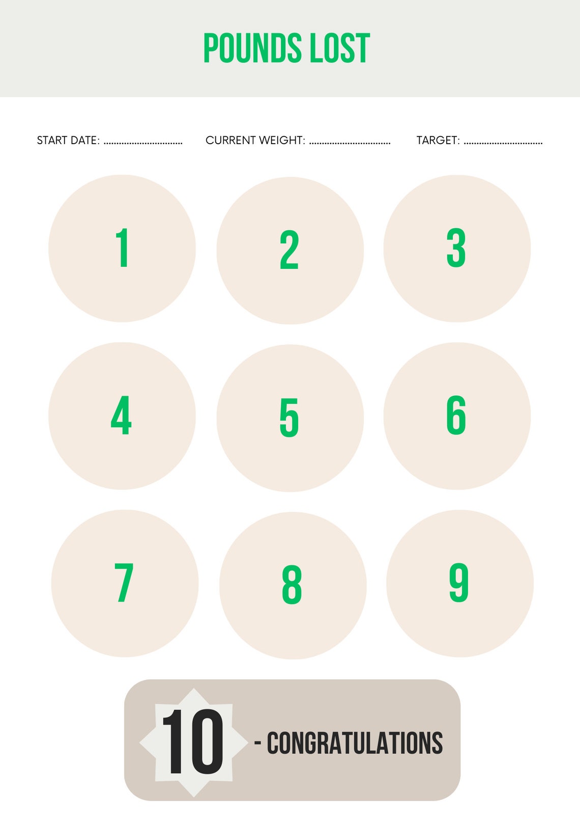 Fitness Journal Weight Loss Tracker Printable Weight Loss Planner ...