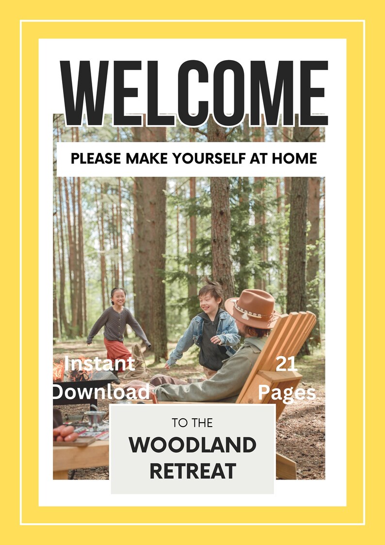 Airbnb & Host Printable Editable Signs Editable Airbnb - Etsy