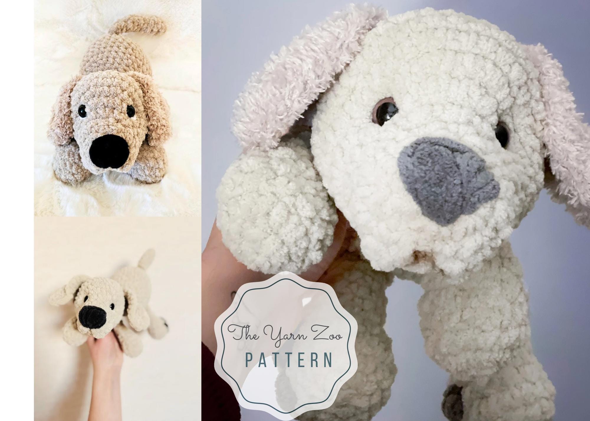 Retriever/ Labrador Crochet Pattern - Amigurumi - Etsy