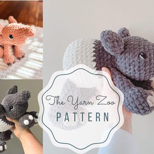 Tapir Crochet Pattern - Amigurumi - Etsy