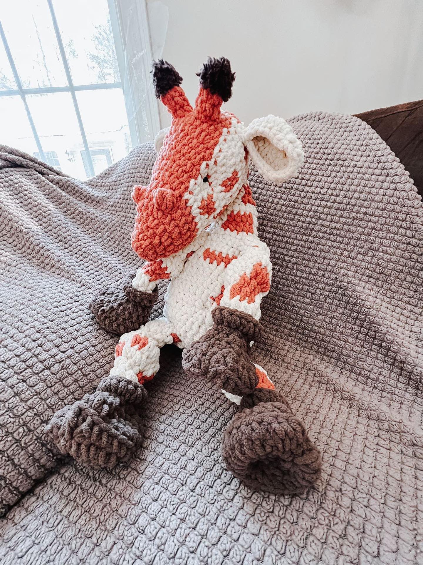 Large & Mini Giraffe/okapi Crochet Pattern Amigurumi - Etsy Australia