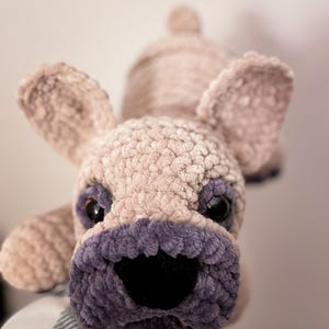 Frenchie Crochet Pattern Amigurumi - Etsy