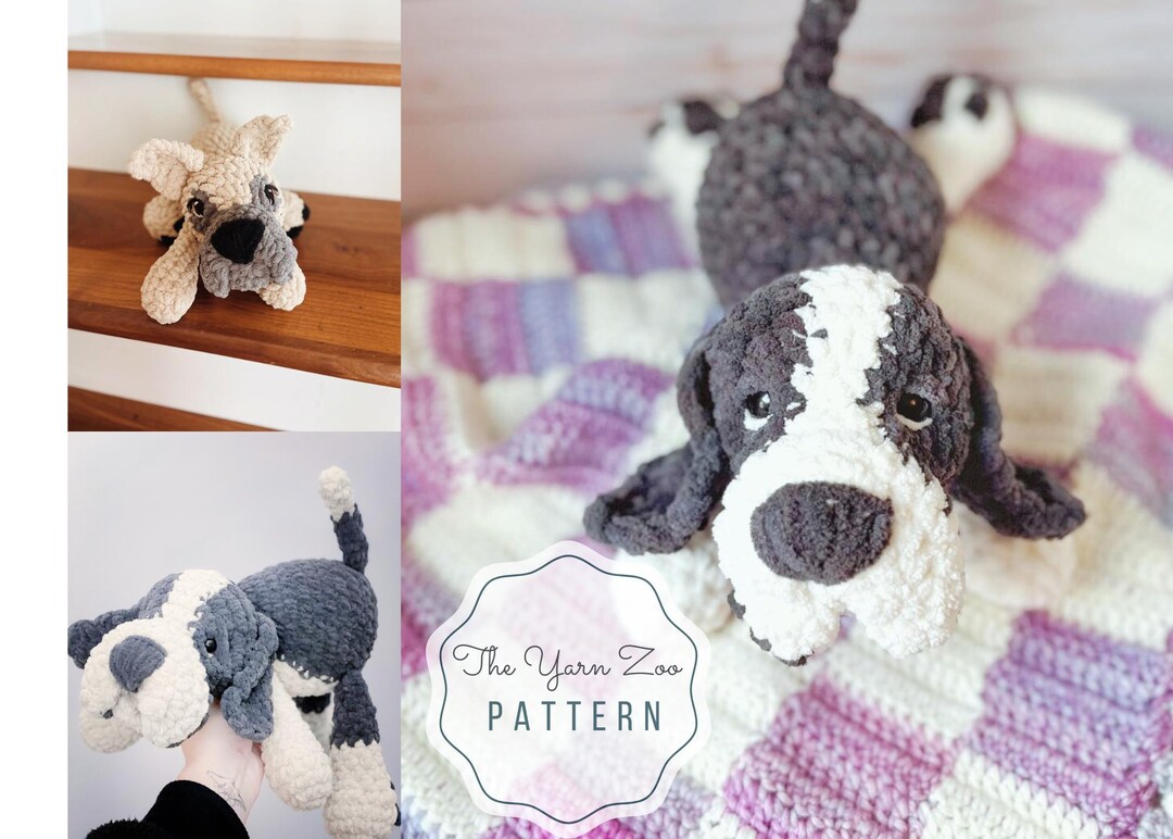 Great Dane Crochet Pattern - Amigurumi - Etsy