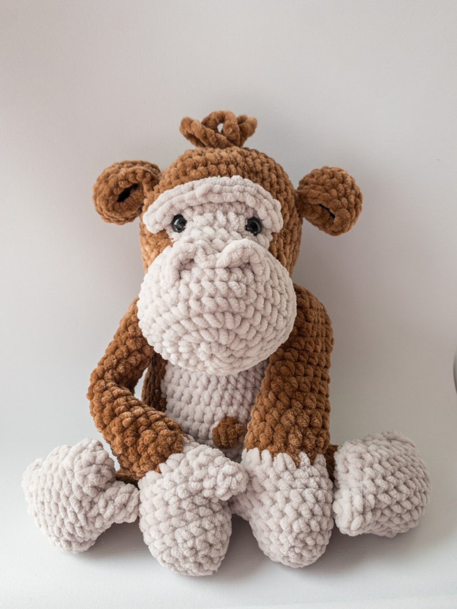 Mini Monkey & Gorilla Crochet Pattern - Amigurumi - Etsy