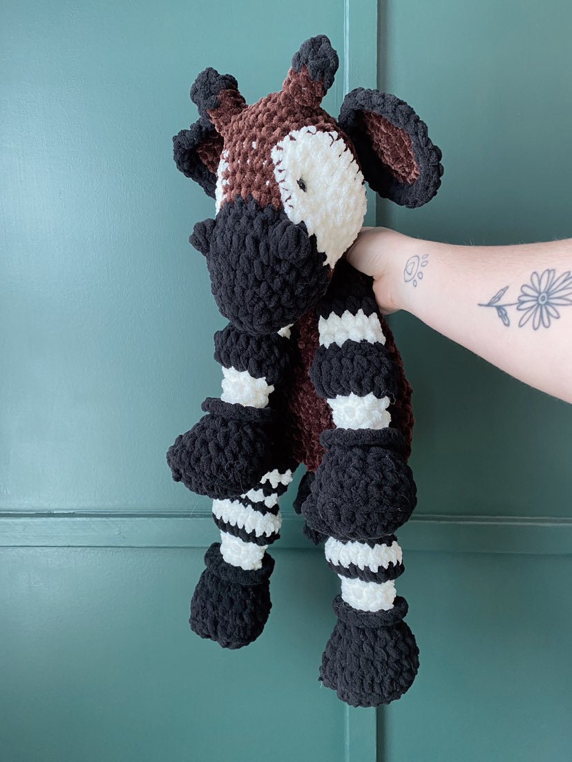 Large & Mini Giraffe/okapi Crochet Pattern Amigurumi - Etsy Australia