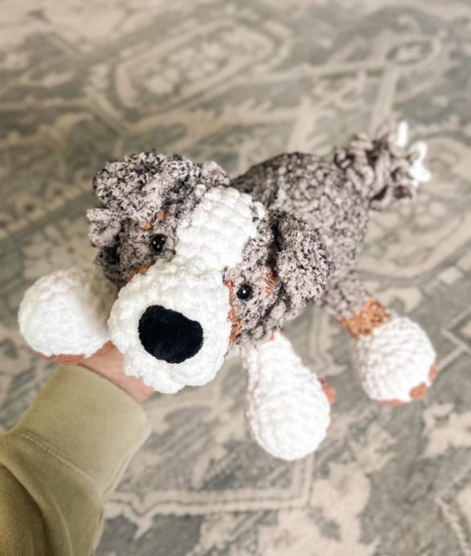 Australian Shepard Crochet Pattern - Amigurumi - Etsy