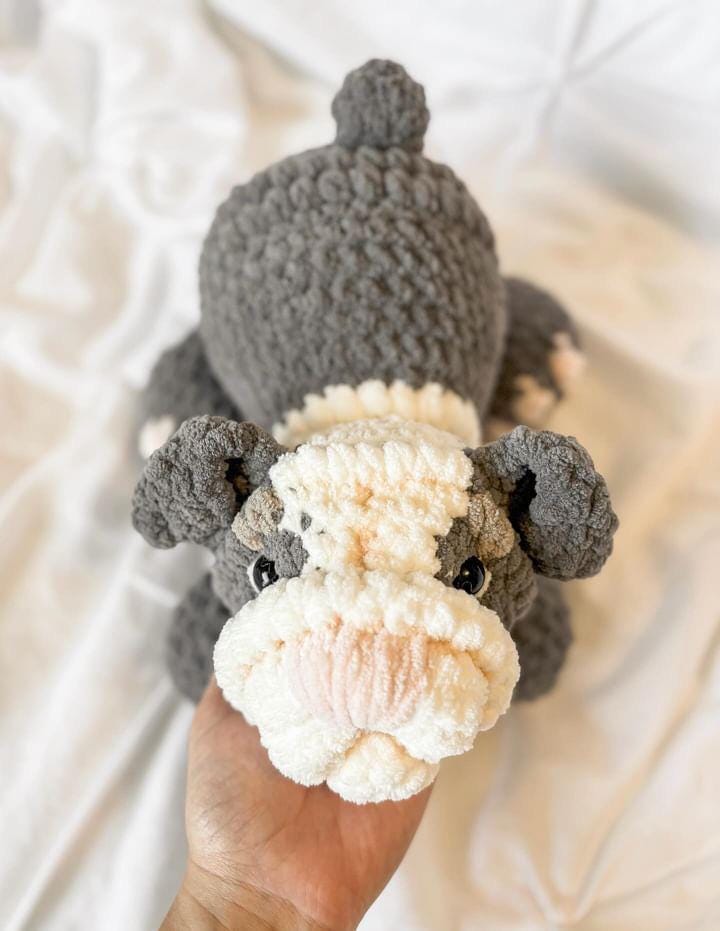 Bulldog Crochet Pattern - Amigurumi - Etsy