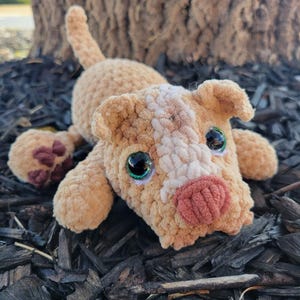 Pitbull Crochet Pattern - Amigurumi - Etsy