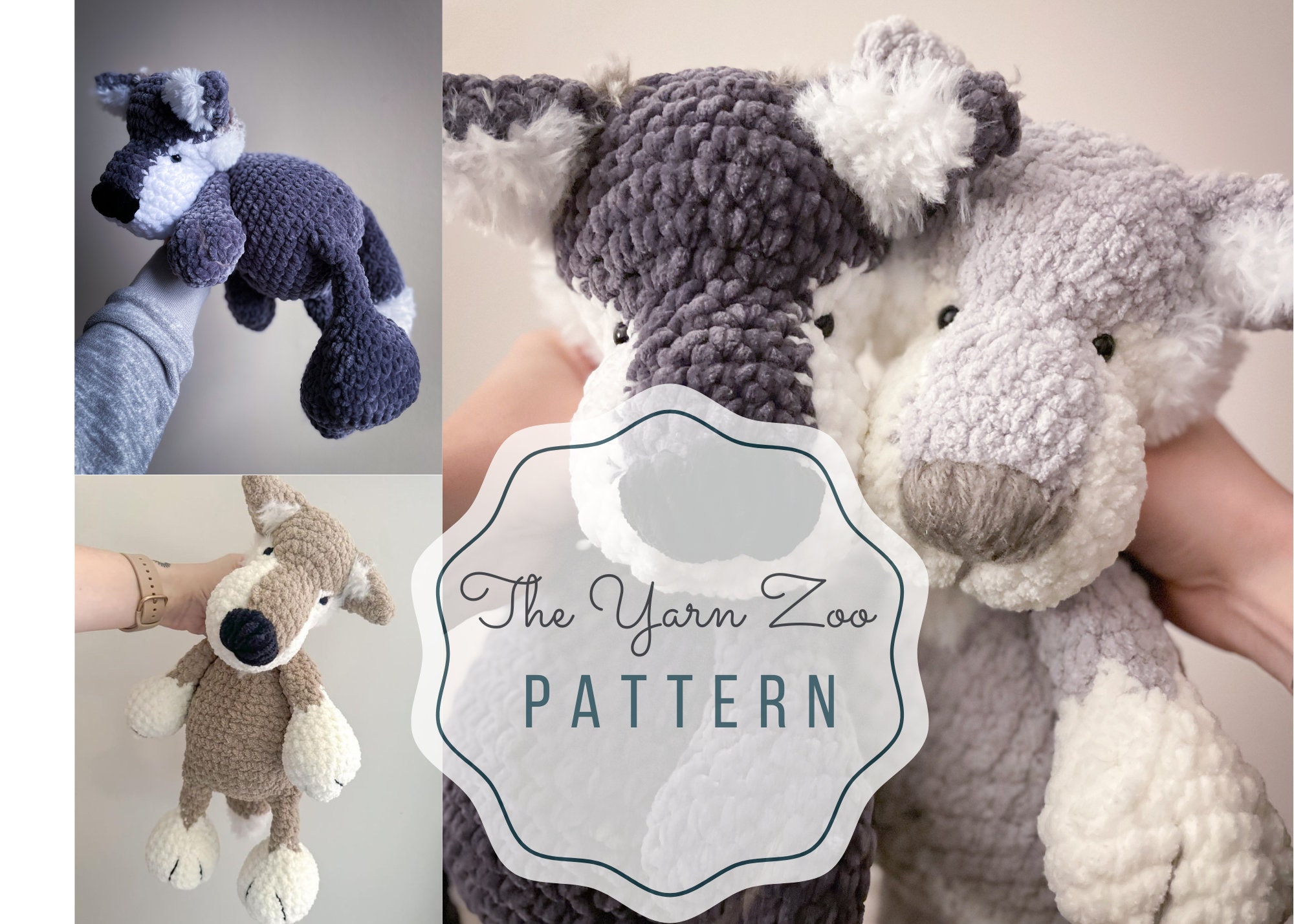 Wolf Crochet Pattern - Amigurumi - Etsy