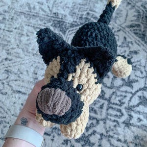 German Shepard Crochet Pattern - Amigurumi - Etsy