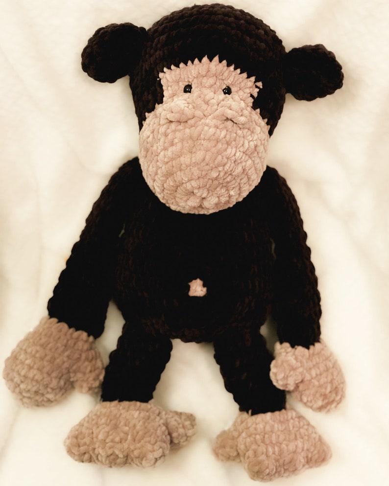 Large Monkey & Gorilla Crochet Pattern Amigurumi - Etsy