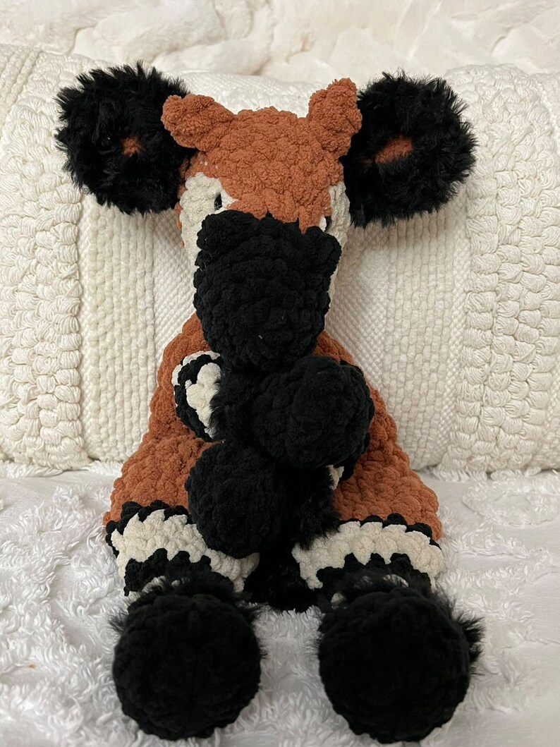 Large & Mini Giraffe/okapi Crochet Pattern Amigurumi - Etsy Australia