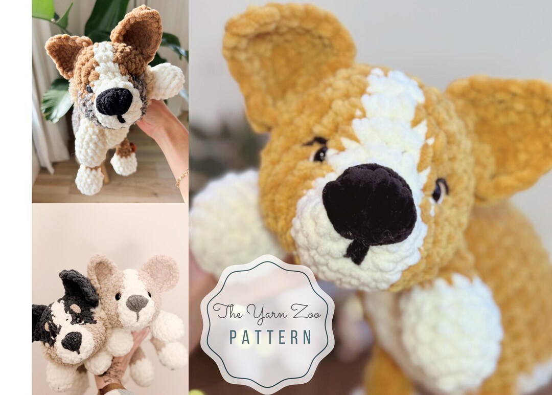 Corgi Crochet Pattern - Amigurumi - Etsy
