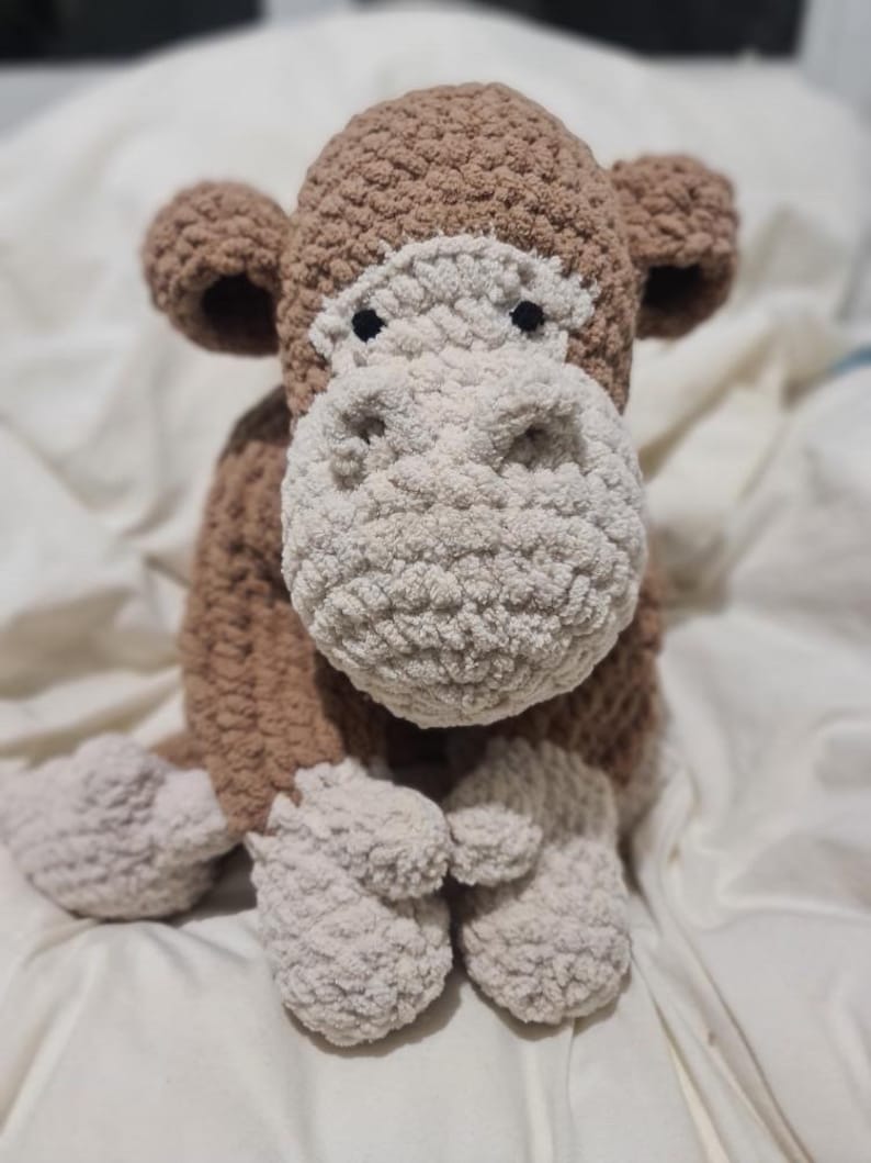 Large Monkey & Gorilla Crochet Pattern - Amigurumi - Etsy