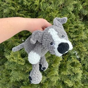 Pitbull Crochet Pattern - Amigurumi - Etsy