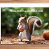 Thanksgiving Dinner With Squirrels 5x7 Greeting Card Customizable - Etsy