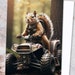 Squirrel Mechanic, Handy Squirrel Card Great for Dad, Squirrel Lovers ...