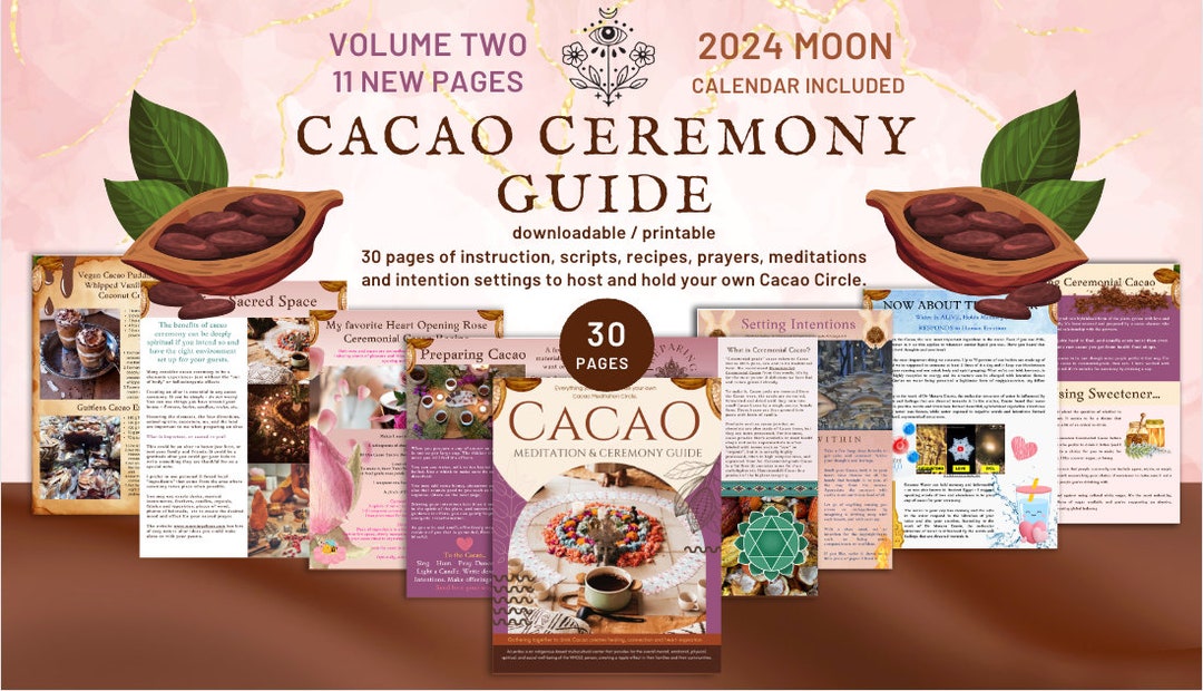 Cacao Ceremony Guide / Host a Cacao Ceremony / Cacao Womens Circle ...