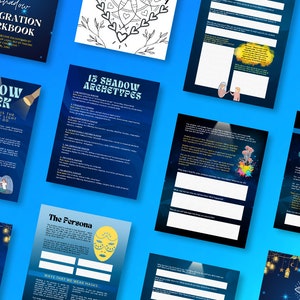 Shadow Work Integration Workbook and Journal With Coloring Pages - Etsy