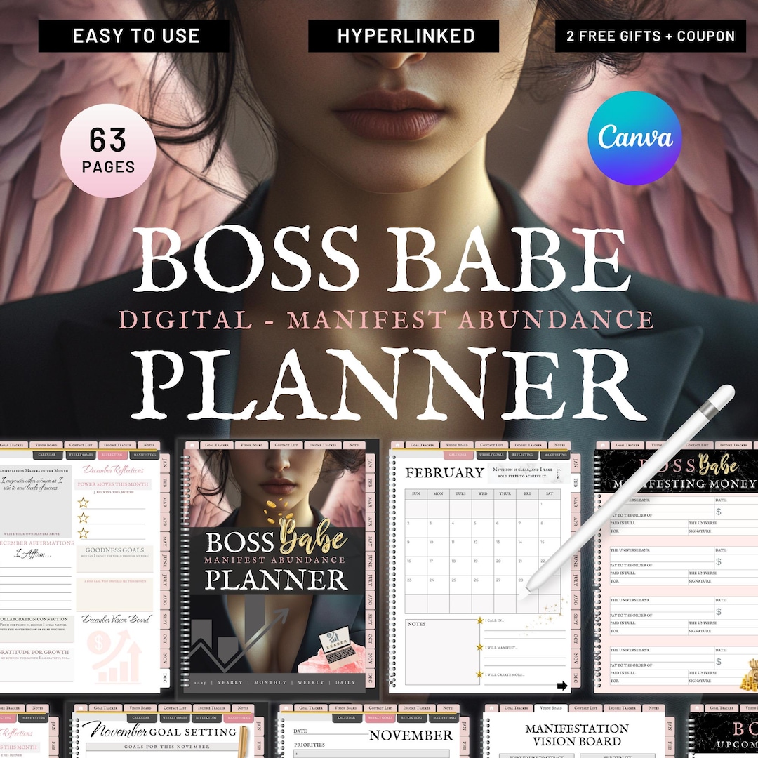 2025 Digital Planner for Woman Digital Planner Goodnotes 2025 Woman ...