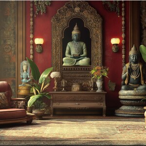 Meditation ZOOM Background - Calm, Mindful Virtual Screen for Peaceful ...