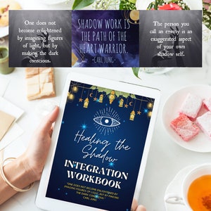 Shadow Work Integration Workbook and Journal With Coloring Pages - Etsy