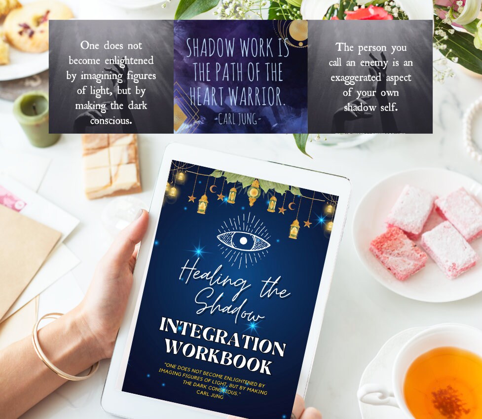 Shadow Work Integration Workbook and Journal With Coloring Pages - Etsy