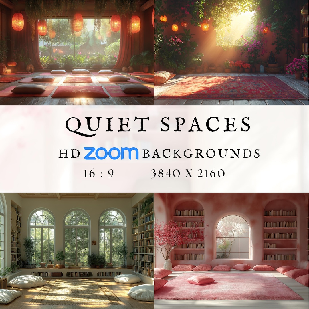Mindful Places Zoom Background Quiet Places Calm Serene Vibe Yoga Class ...