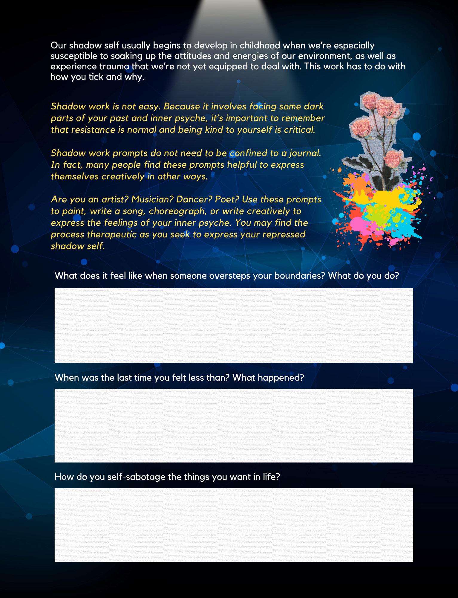 Healing the Shadow / Shadow Work Integration Workbook / Shadow Work ...