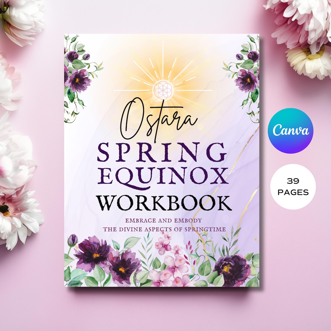 Spring Equinox Journal | Ostara Celebration Guide | Spring Women's ...