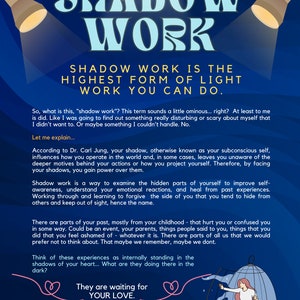 Shadow Work Integration Workbook and Journal With Coloring Pages - Etsy
