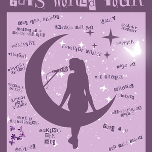 GUTS Inspired Tour Posters custom - Etsy