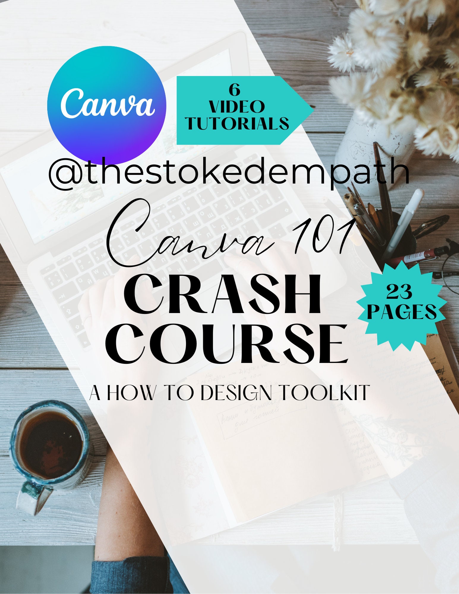 Canva Crash Course How to Guide With Video Tutorials Master Resell ...
