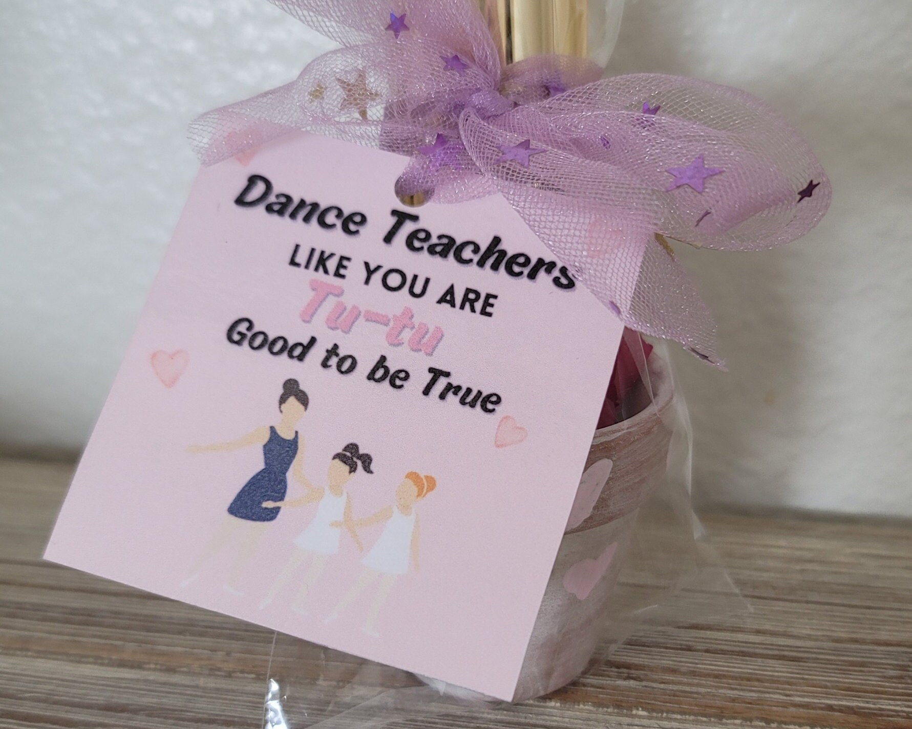Dance Teacher Appreciation Tags, Ballet Teacher Appreciation Tags ...