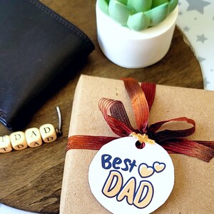 Father's Day Gift Tags for Dad Printable, Happy Fathers Day Tags ...