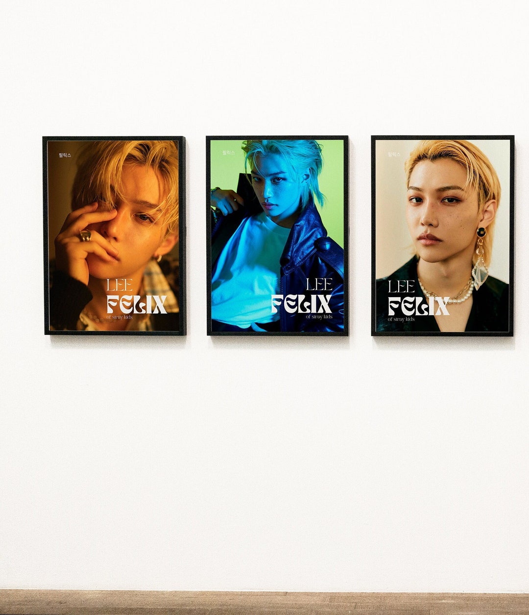 Stray Kids Felix | 3 Posters Print Set - Etsy