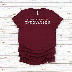 Possibly Contains Innovation Shirt - Funny Engineer Gift - Etsy