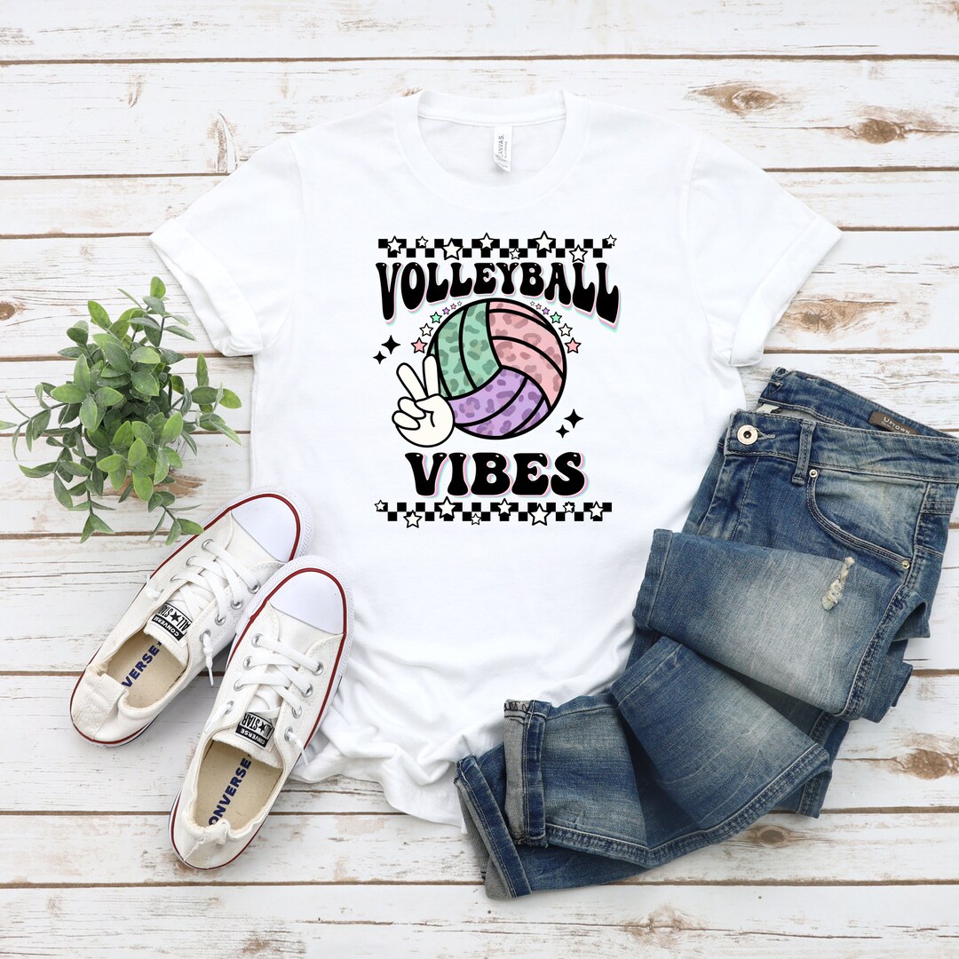 Volleyball Tshirt, Volleyball Season Shirt, Volleyball Game Day T Shirt ...