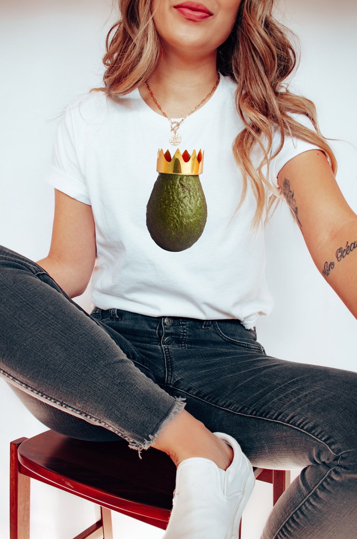 Avocado Crown Shirt, Avocado Shirt, Vegan Shirt, Vegetarian Shirt ...