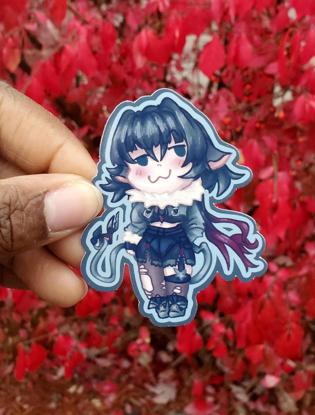 Zenless Zone Zero Jane Doe Die Cut Sticker, Bullet Journal Sticker ...