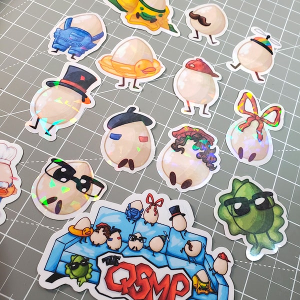 Qsmp Stickers - Etsy Canada