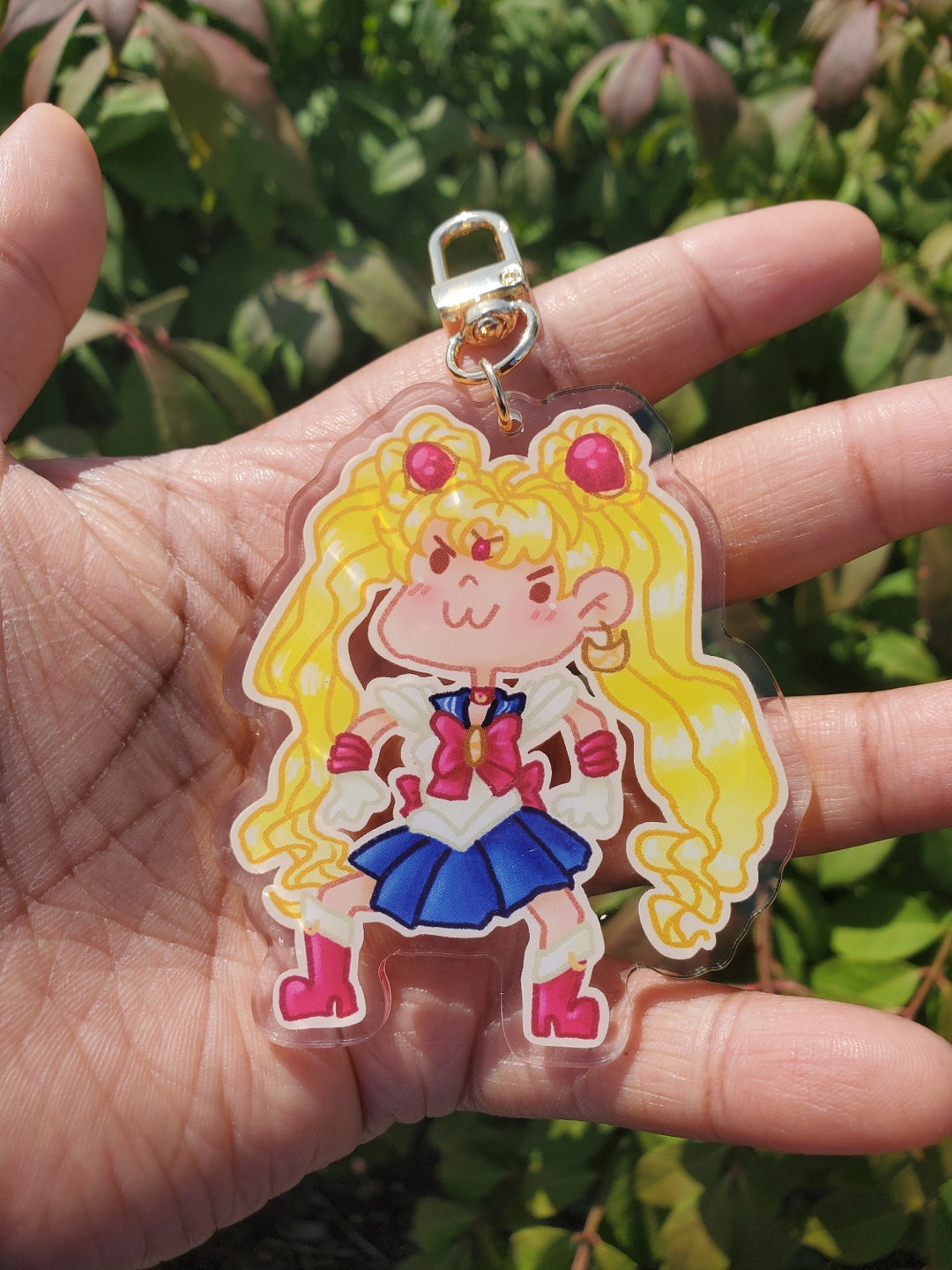 Sailor Moon (3 Inch) Keychain,keyring, Backpack Charm, Charm for Bags ...