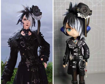 FFXIV Custom Character Statue - Etsy