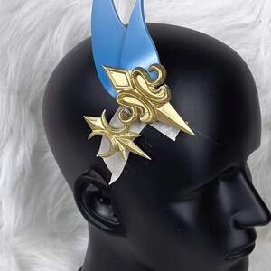 Genshin Impact Neuvillette Accessoires capillaires, Neuvillette Cospaly ...