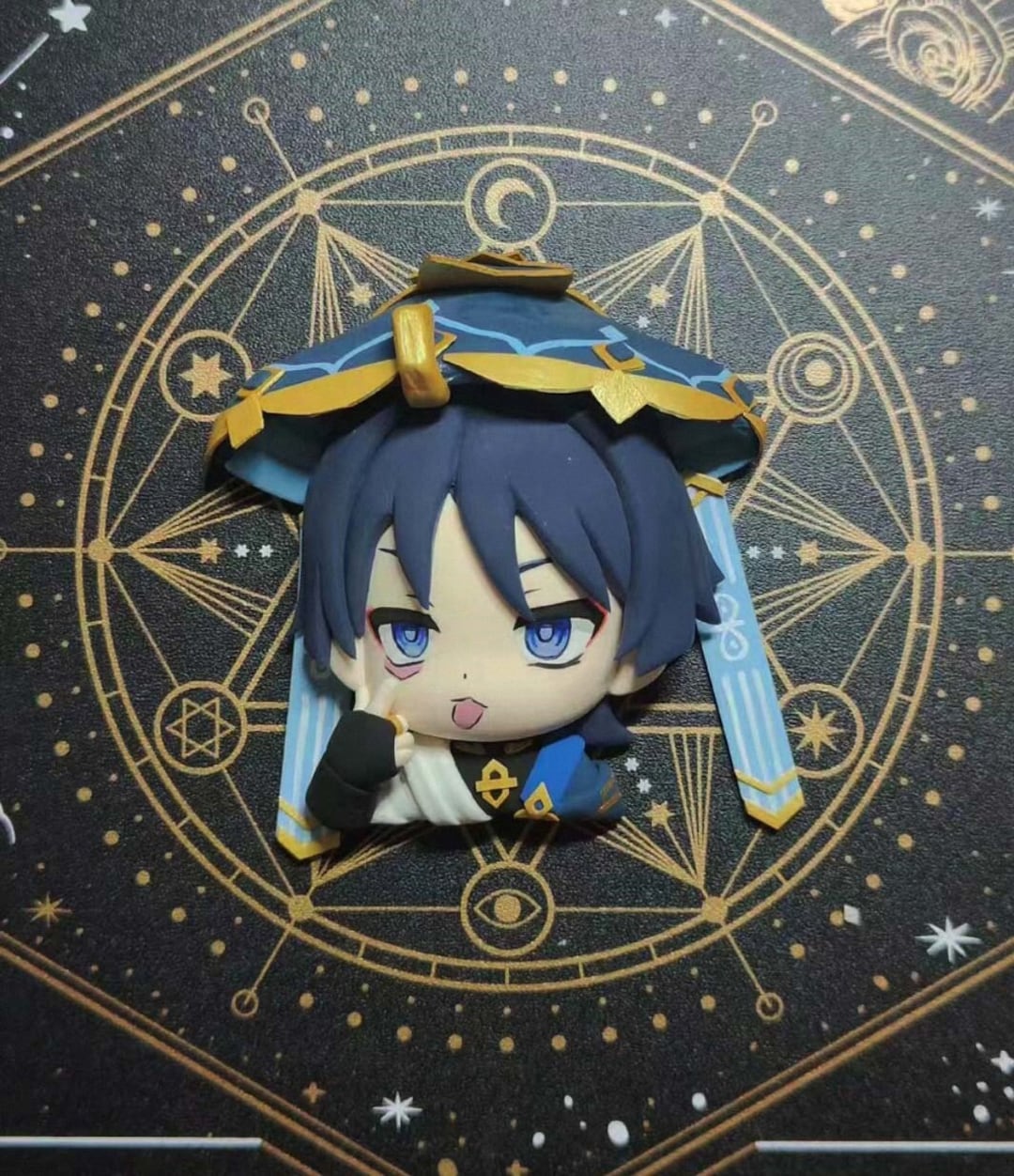 Genshen Impact Scaramouche Magnet, Funny Cute Clay Fridge Magnet ...